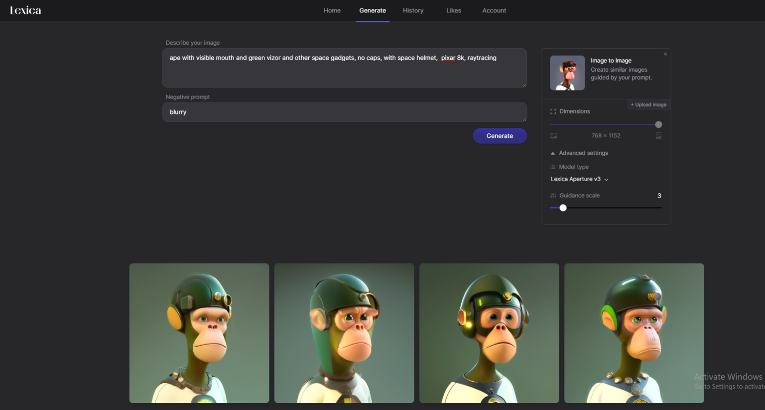 Reskinning games using AI tools - Lexica Workflow - TastyCherryGames.com